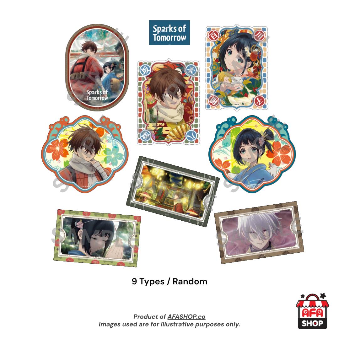 Sparks of Tomorrow Random Stickers (9 Designs in total) – AFASHOP.co
